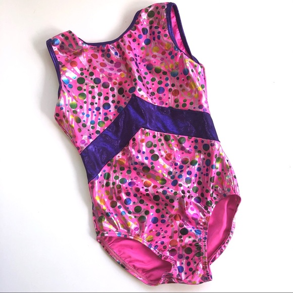 Tumblewear | Costumes | Tumblewear Leotard Shiny Pink And Purple 12 ...